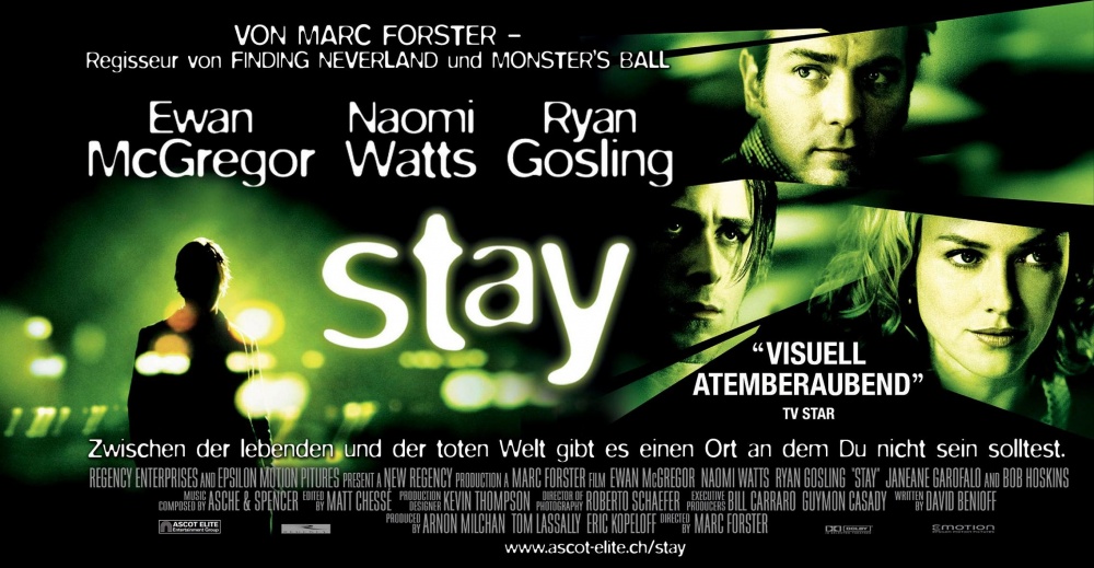 Stay - la critique du film