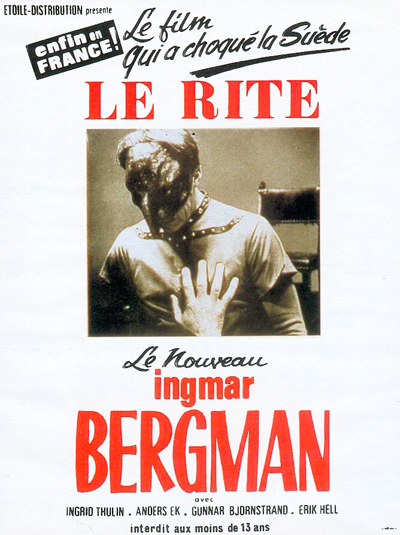 Le rite - Ingmar Bergman - critique