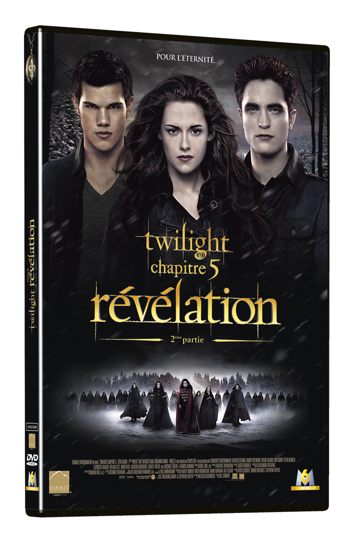 Twilight Chapitre 5 Révélation 2ème Partie - le test DVD
