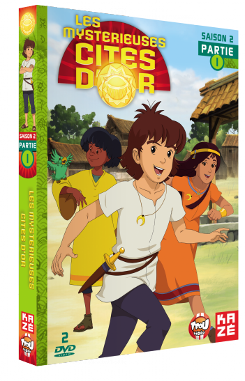 Les Mystérieuses cités d'or saison 2, déjà en DVD et VOD chez Kazé