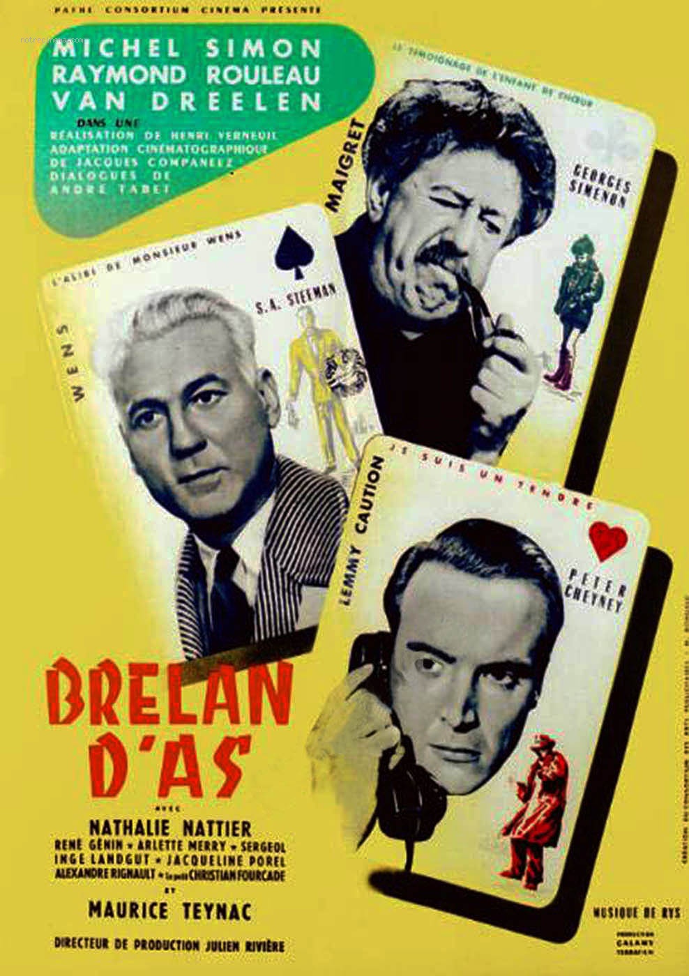 Brelan d'as - Henri Verneuil - critique