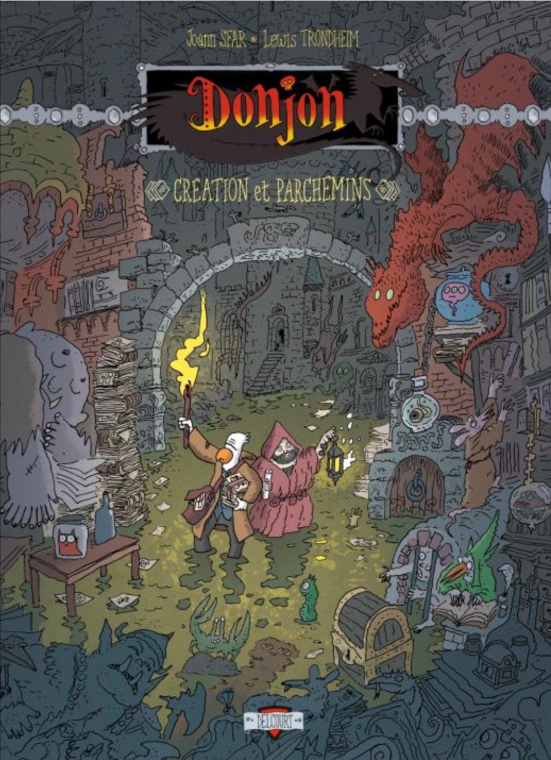 Donjon Bonus T.2 : Création et parchemins - Joann Sfar, Lewis Trondheim - la chronique BD