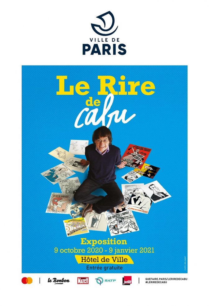 Le rire de Cabu - Exposition à l'Hôtel de Ville de Paris